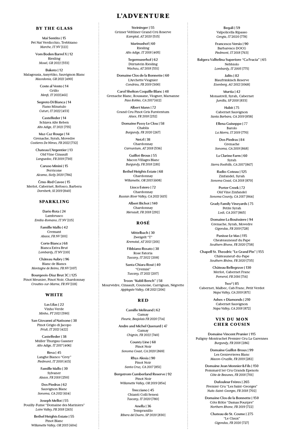 The Left Bank - The Weston