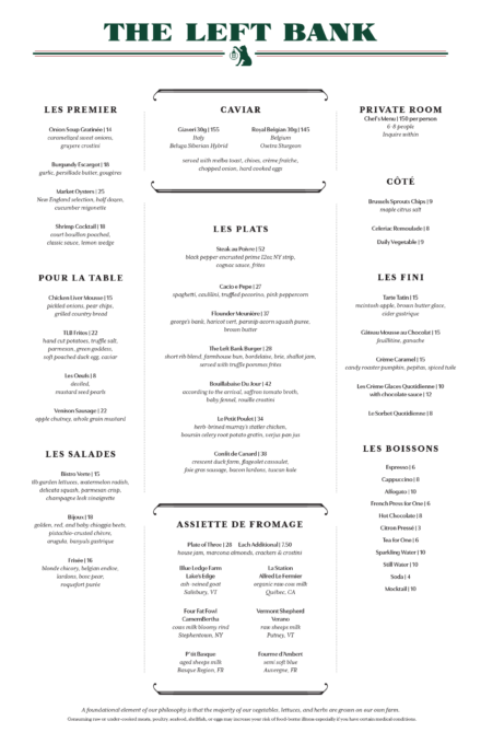 The Left Bank - The Weston